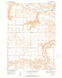 1950 Map of Dutch Creek, Brown County, NE — High-Res | Pastmaps